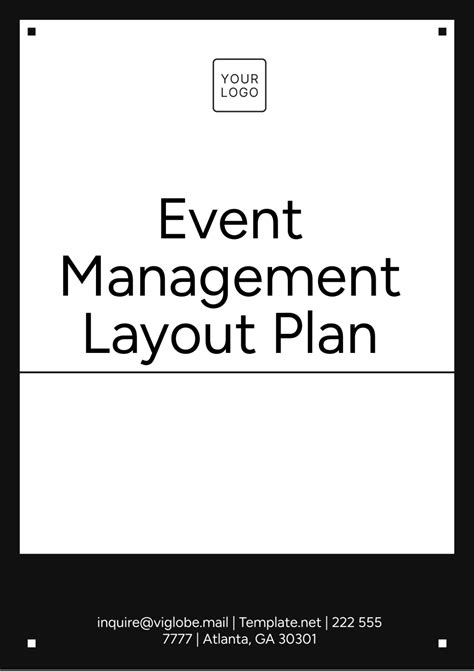 Free Plan Event Templates Editable And Printable