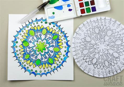 How To Draw Simple Beautiful Mandalas Craftwhack