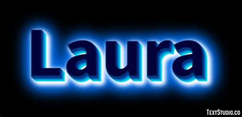 Laura Name Art