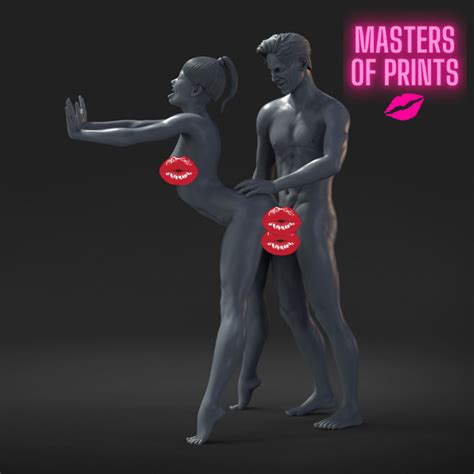 3d Printable Vertical Sex Nsfw Erotic Miniature 75 Mm Scale By Master