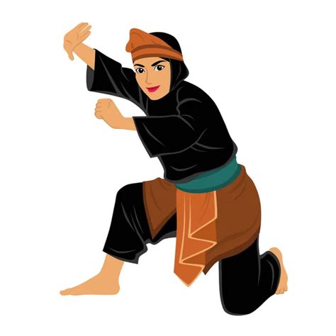 19 530 045 Pencak Silat Vector Images Depositphotos