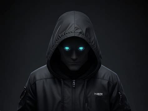 Premium Ai Image Cyber Hacker On Futuristic Technology Background