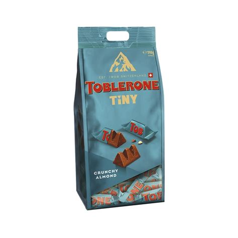 Toblerone Crunchy Almond Tiny Bag 240g The Mall