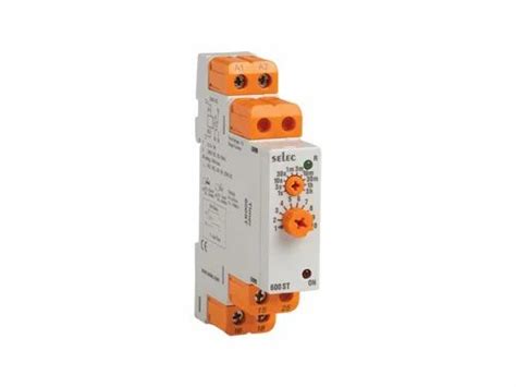Selec 600st Single Function Timer 01 Sec To 3 Hr 1 Co 240v Ac At