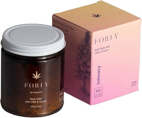 Foria Intimacy Bath Salts With Cbd And Cacao Shopstyle