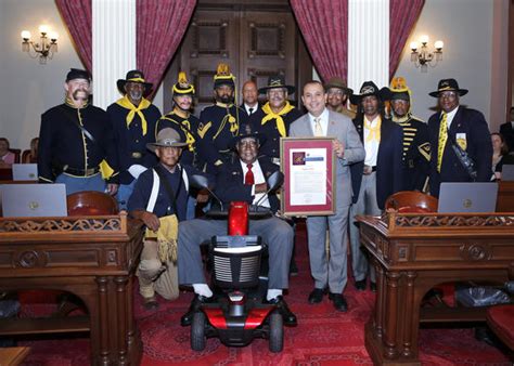 Buffalo Soldiers Of U S Armed Forces Honored By Ca State Senate At