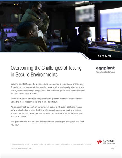 Overcoming The Challenges Of Testing In Secure Environments