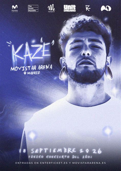 Comprar Entradas Para Kaze En Madrid Movistar Arena Venta Oficial