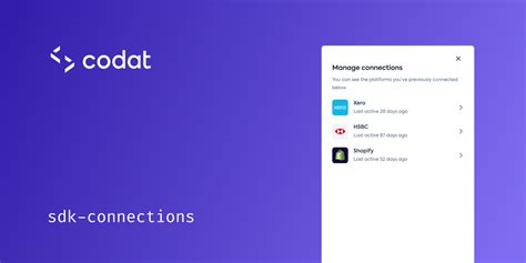 Github Codatiosdk Connections
