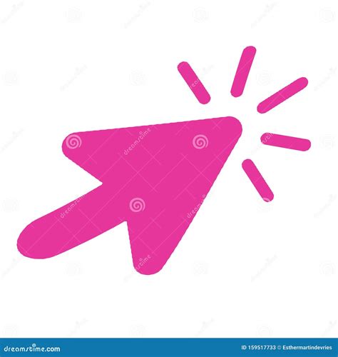 Cursor Mouse Click Jpeg Stock Illustration Illustration Of White 159517733