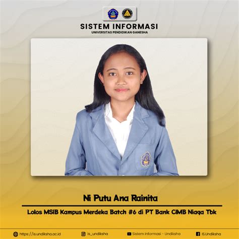 Mahasiswa Program Studi Sistem Informasi Angkatan Berhasil Lolos Program Magang Dan Studi