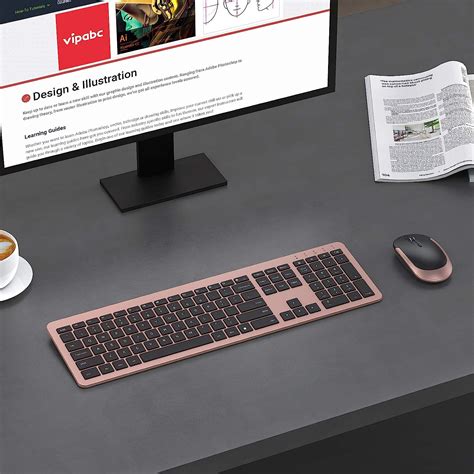 Seenda Rechargeable Keyboard Mouse Combo Protoarc