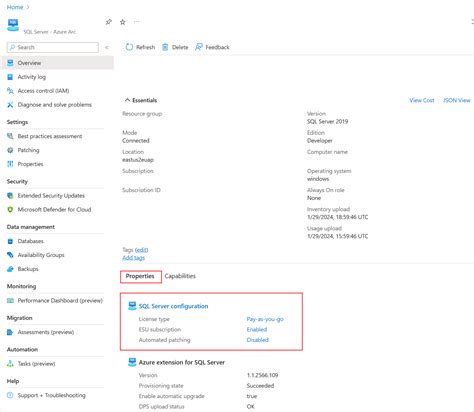 Configure Sql Server Sql Server Enabled By Azure Arc Microsoft Learn