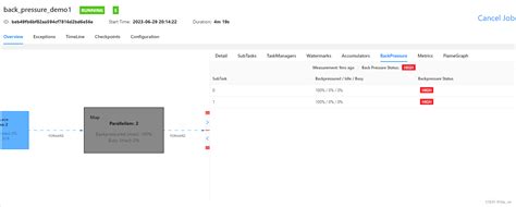 Flink数据流处理中的反压模拟与观察 Csdn博客