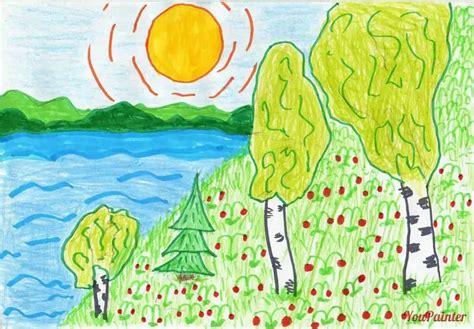 Как Нарисовать Лето 54 Фото