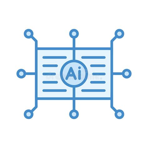 Ai In Education Data Processing Icon Stock Vector Illustration Of Modern Optimized 362057715