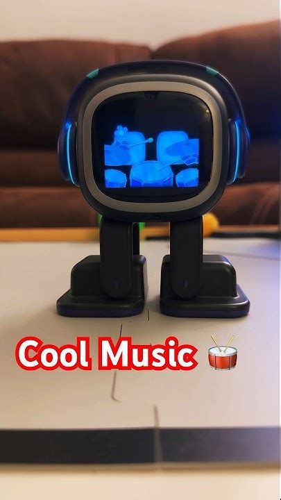 Emo Ai Robot 🥁drum Cool Music Click Thx Airobot Ai Shorts Emo