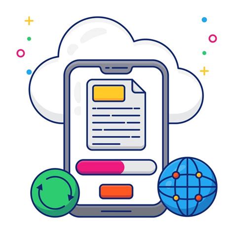 Premium Vector Creative Design Icon Of Mobile Data Sync