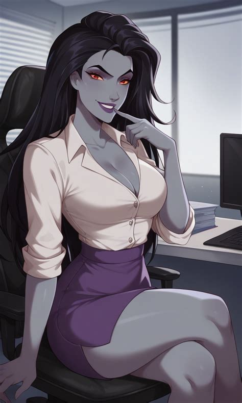 Rule 34 Ai Generated Ass Bewitching Thighs Bigmic145 Black Hair Breasts Cartoon Cleavage