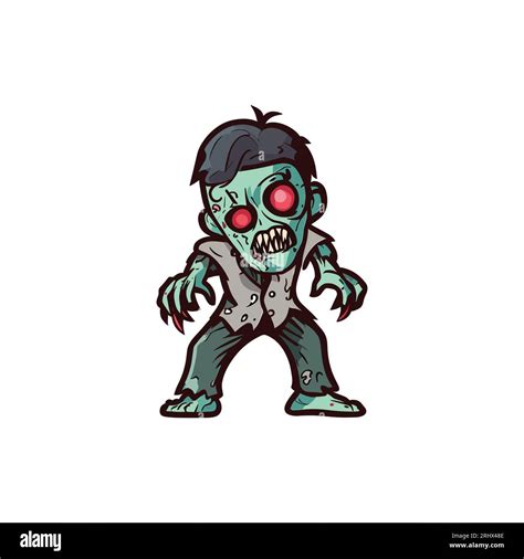 Clipart Vector Illustration A Zombie Stock Vector Image And Art Alamy