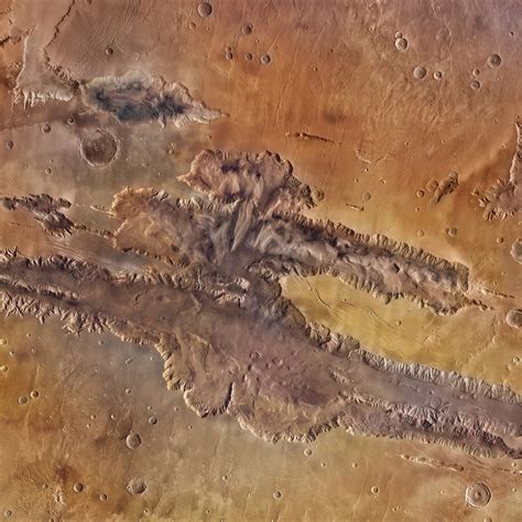 Valles Marineris Whiteclouds