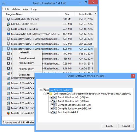 Geek Uninstaller 1 4 3 102 Neowin