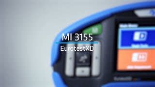 Metrel UK MI 3155 EurotestXD