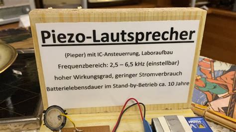 Piezo Lautsprecher Funktion Und Aufbau Youtube
