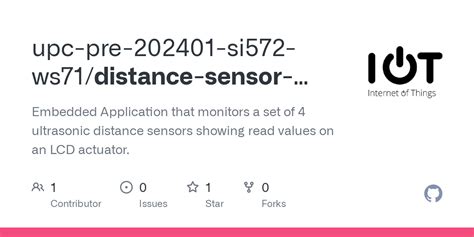 GitHub Upc Pre Si Ws Distance Sensor System Embedded App Embedded Application