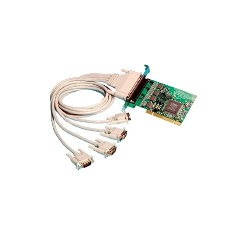 Carte de port série PCI 4 ports RS232 DB9 UC 268 BRAINBOXES