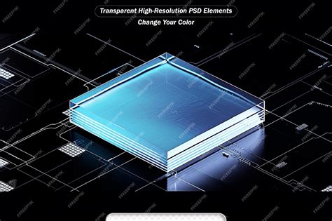 Premium Psd Cyberpunk Ai Circuit Board Technology Background