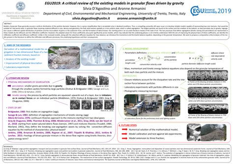 PDF A Critical Review Of The Existing Models In Granular Flows Driven By Gravity