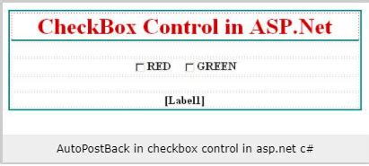 ASP NET म checkbox control Computer Hindi Notes