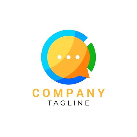 Free Vector Flat Design Communication Design Template