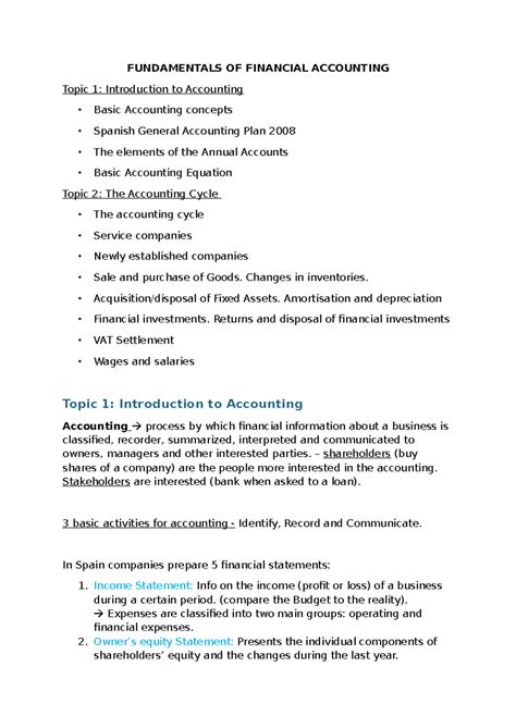 Fundamentals Of Financial Accounting Fundamentals Of Financial