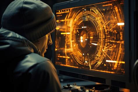 Premium Ai Image Patient Monitors Retinal Via Mapping Revealed Vascular Details Generative Ia