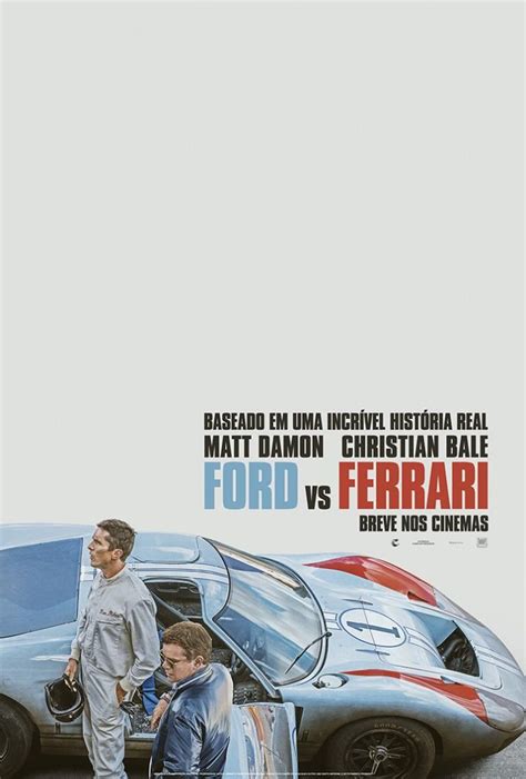 Ford Vs Ferrari Filme Com Christian Bale E Matt Damon Ganha Cartaz