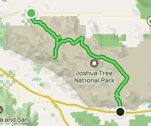 Alltrails Joshua Tree National Park Scenic Drive 160 Reviews Map
