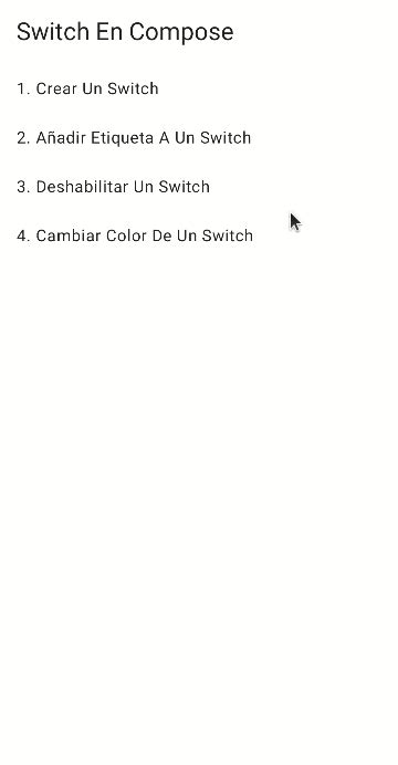 Ejemplos Switch En Compose Develou Ejemplos Switch En Compose Develou