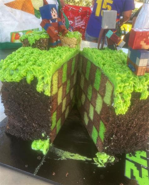 Minecraft Square Cake Artofit