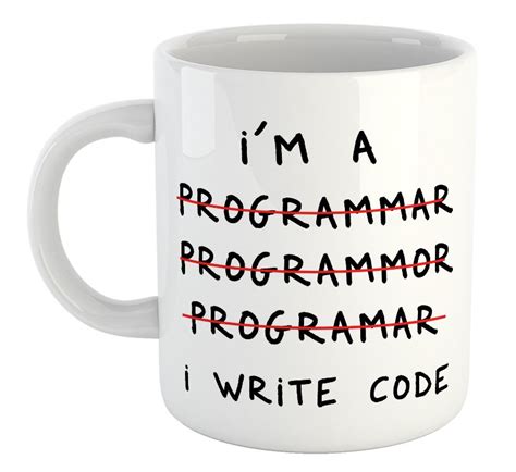 I Write Code Programmer Coworker Colleague Work Office T Mug Shop