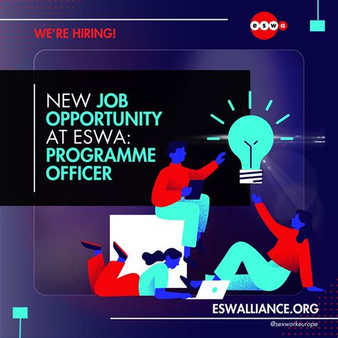 Eswa Is Recruiting A New Programme Officer If You Are A Sx Workers