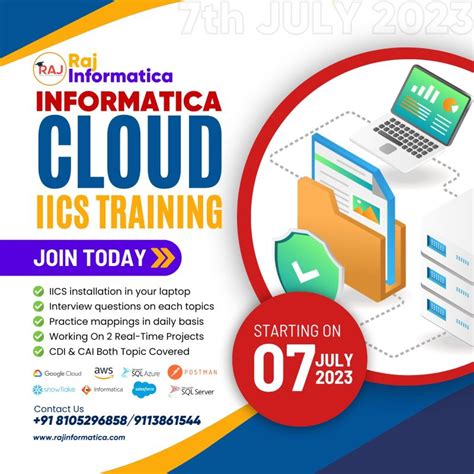 Iics Iics Jobs2023 Informaticatraining Informatica Jobs Aws… Raj Cloud Technologies