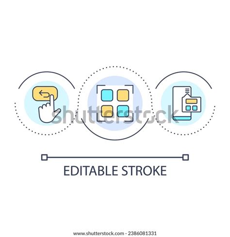 Undo Button Loop Concept Icon User Stock Vector Royalty Free 2386081331 Shutterstock