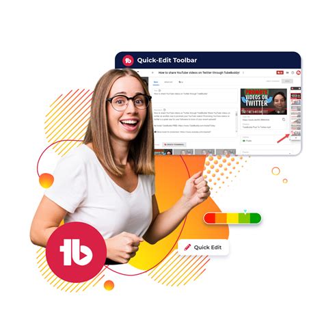 TubeBuddy Quick Edit Toolbar Streamline YouTube Editing