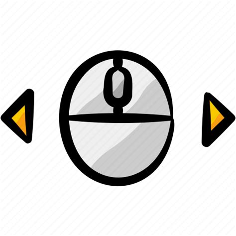 Mouse Move Arrows Left Right Auto Scroll Icon Download On Iconfinder