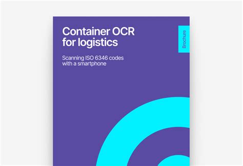 Container Ocr Brochure Scanbot Sdk