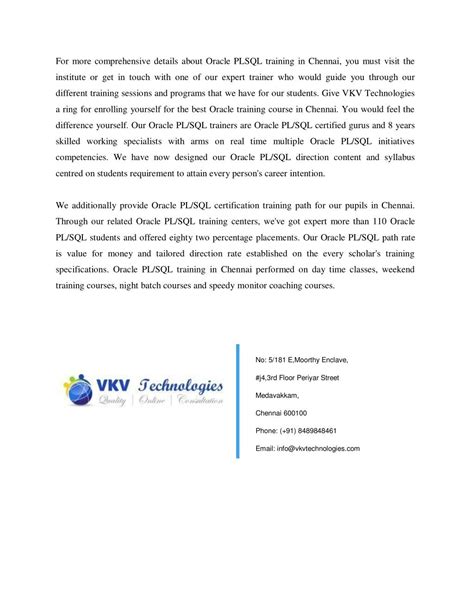 Ppt Oracle Plsql Training In Chennai Powerpoint Presentation Free Download Id7320183