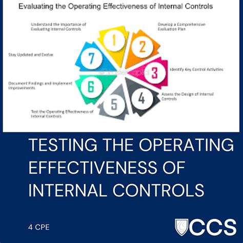 Testing The Operating Effectiveness Of Internal Controls In Person