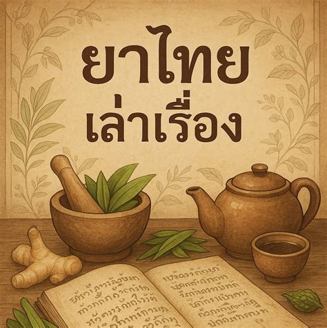 ยาไทยเล่าเรื่อง แก้ลมพฤกษ์ อัมพาต อาการชา Facebook